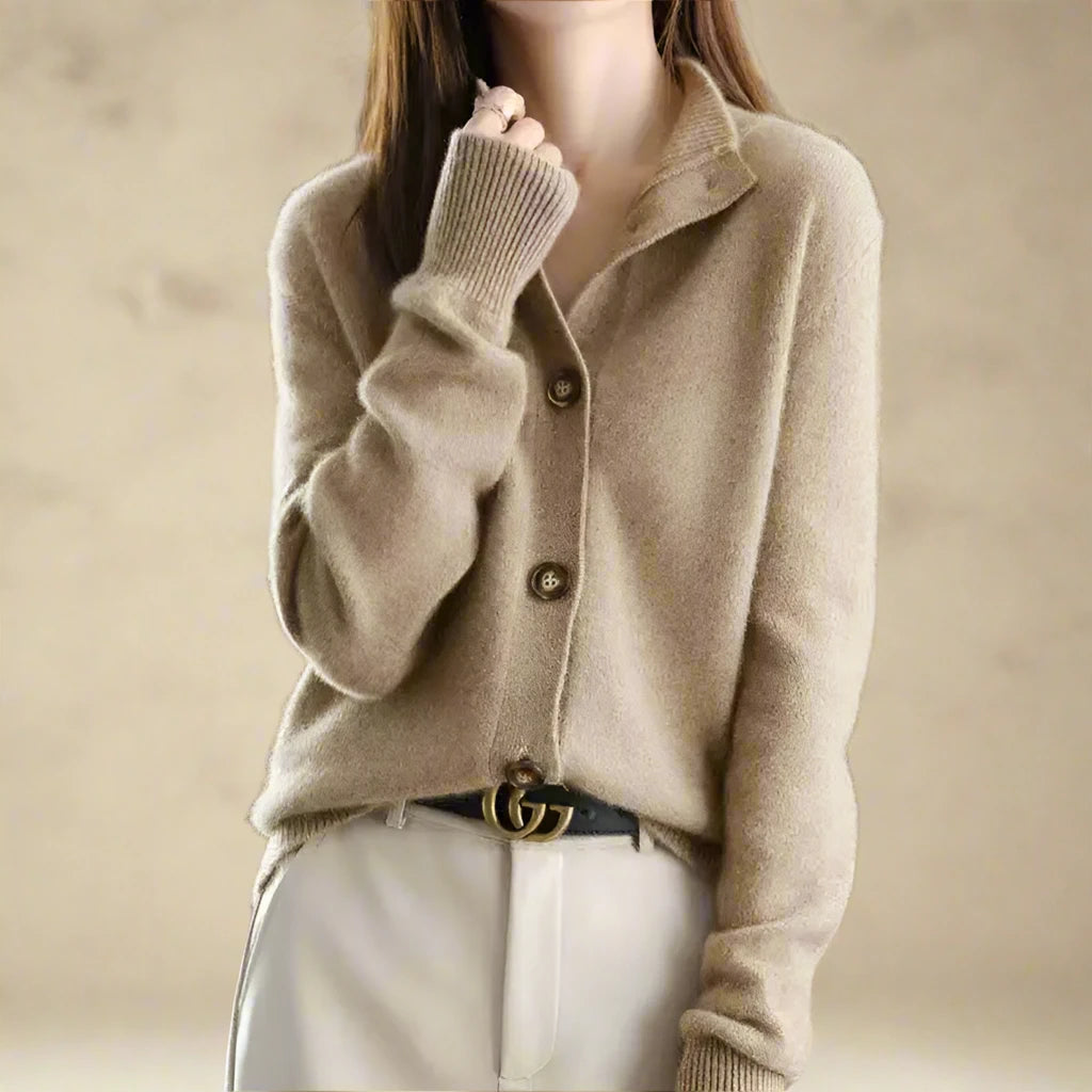 GIULIA EMILIA WOOLEN CARDIGAN – Giorgio Luciano